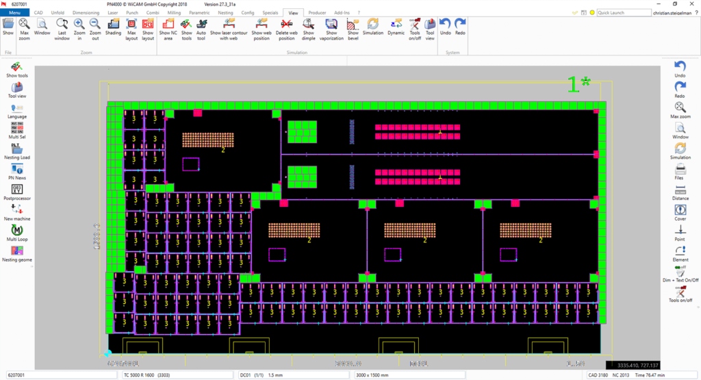 CAD/CAM Software for your Punching machine - WiCAM