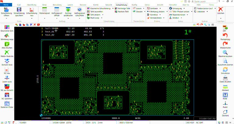 The Power Nesting Routine from WiCAM - WiCAM