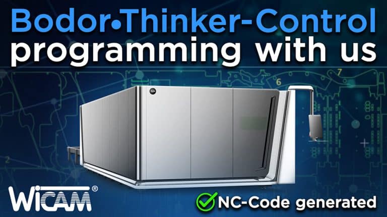 New postprocessor for Bodor laser machines with Thinker control system ...